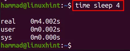 Hoe het tijdcommando te gebruiken in Linux 9518_1