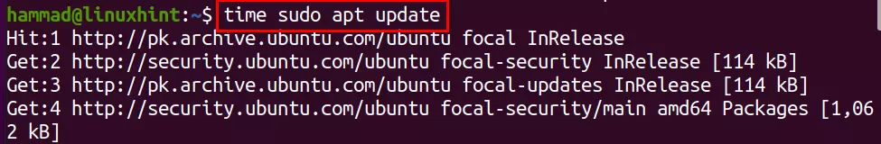 Hoe het tijdcommando te gebruiken in Linux 9518_3