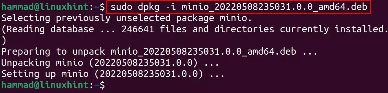 دليل كامل لتثبيت Minio Server والعميل على Ubuntu 22.04 951_3