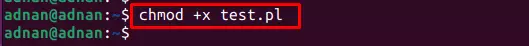 Giunsa paghimo ug pagpadagan ang usa ka Perl script sa Ubuntu 22.04 LTS 952_5