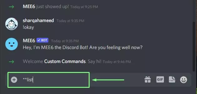 Fərdi Discord əmrlərini necə etmək olar 9534_31