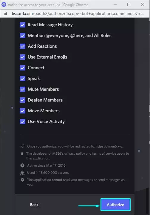 Как создавать собственные команды Discord 9534_6