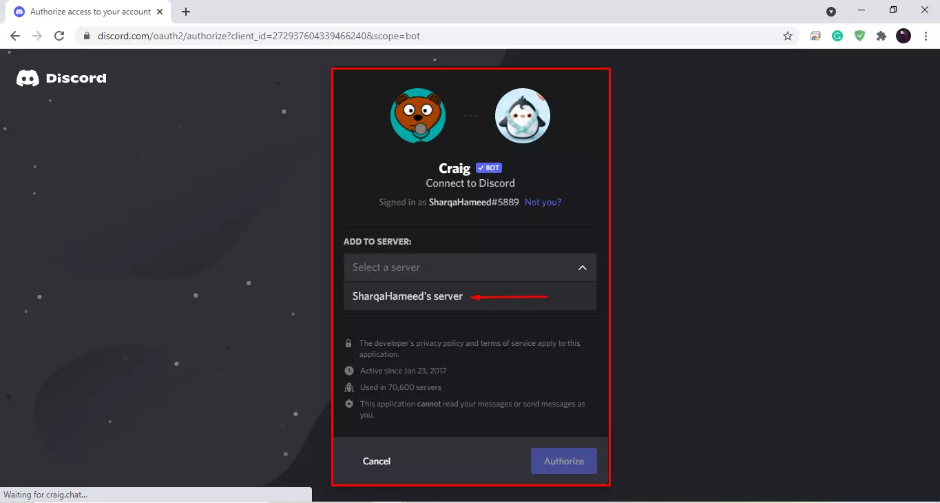 Discord အသံကို ဘယ်လို မှတ်တမ်းတင်မလဲ။ 9537_2