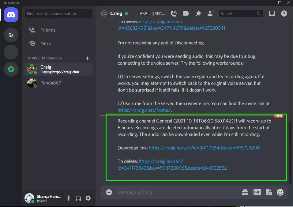 Discord аудиосын ничек яздырырга 9537_7