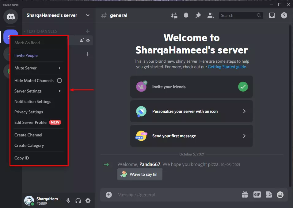 Чӣ тавр сервери Discord-ро бозоғоз кардан мумкин аст 9539_16