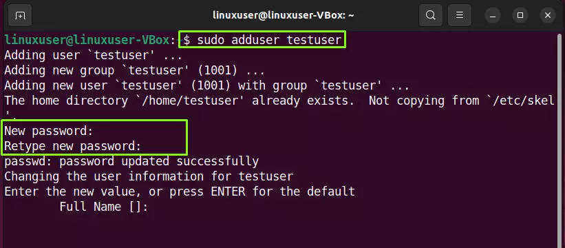 Ako pridať a odstrániť používateľov na Ubuntu 22.04 953_1