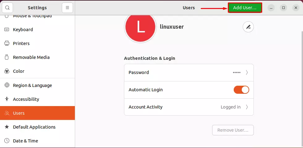 Ako pridať a odstrániť používateľov na Ubuntu 22.04 953_11