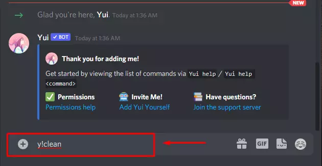Ako používať Yui Bot na Discord 9547_6