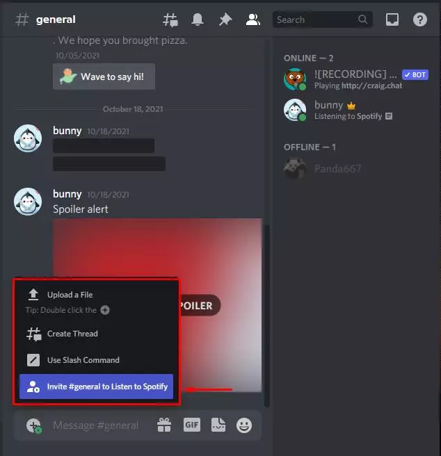 कसरी Spotify लाई Discord मा जडान गर्ने 9549_10