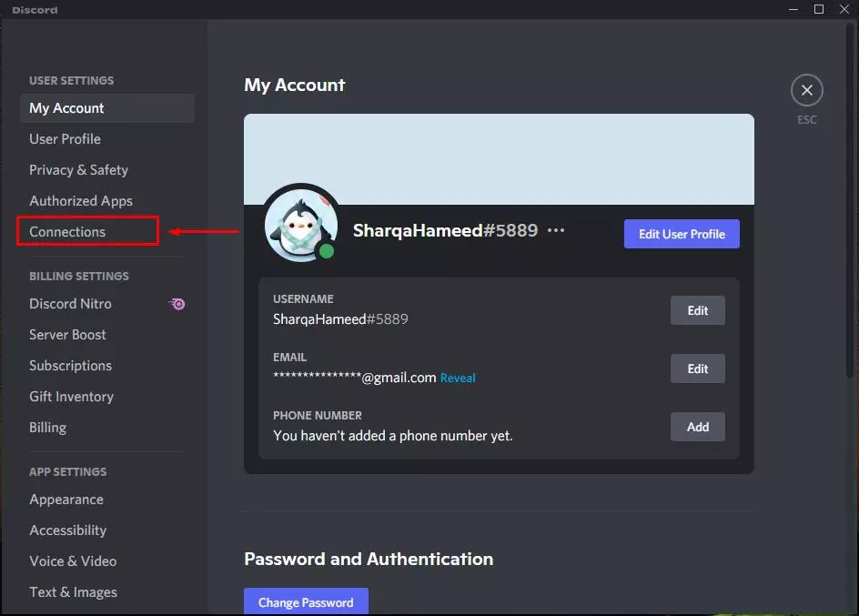 कसरी Spotify लाई Discord मा जडान गर्ने 9549_2