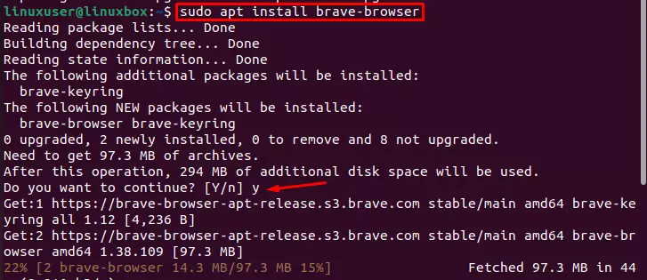 Cài đặt trình duyệt Brave trên Ubuntu 22.04 955_7
