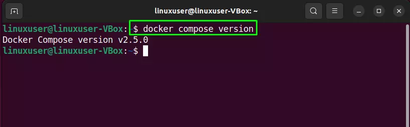 Kuidas installida Docker Compose versiooni Ubuntu 22.04 958_15