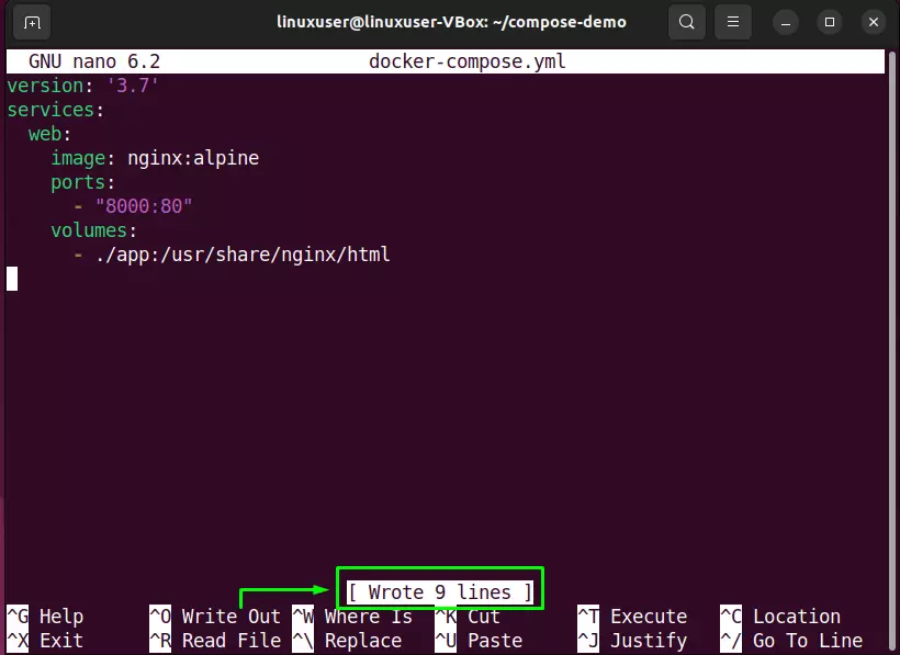 Faʻafefea ona faʻapipiʻi le Docker Compose ile Ubuntu 22.04 958_22