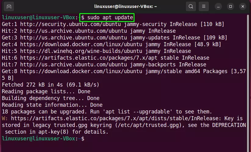 Ubuntu 22.04-de Docker kompozisiýasyny nädip gurmaly 958_7