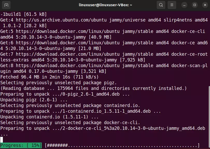 Ubuntu 22.04-de Docker kompozisiýasyny nädip gurmaly 958_9