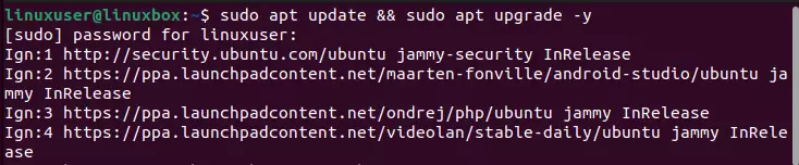 როგორ დააინსტალიროთ Chromium Ubuntu 22.04-ზე 960_1