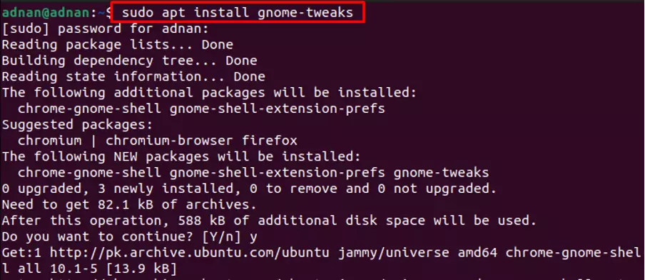 Ubuntu 22.04 کو میک OS کی طرح کیسے بنایا جائے۔ 961_1