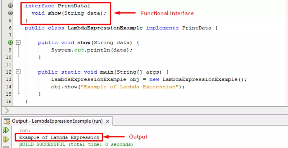 นิพจน์แลมบ์ดาใน Java | อธิบาย 9640_1