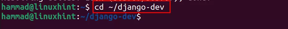 2 Métodos sinxelos para instalar Django en Ubuntu 22.04 965_8