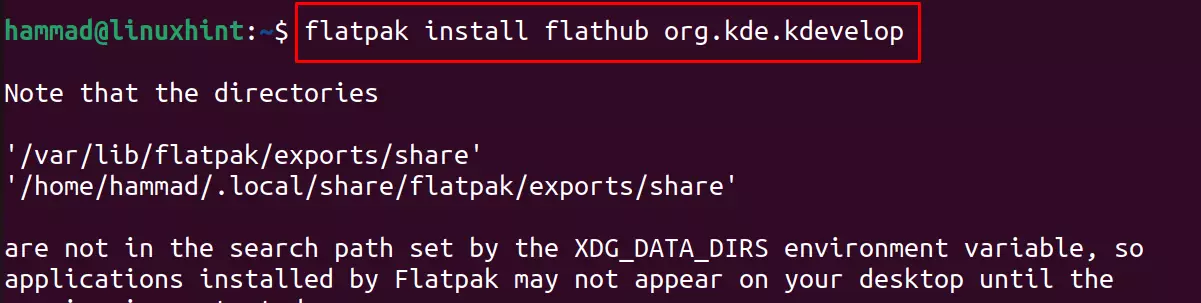 4 бързи метода за инсталиране на KDevelop в Ubuntu 22.04 966_12