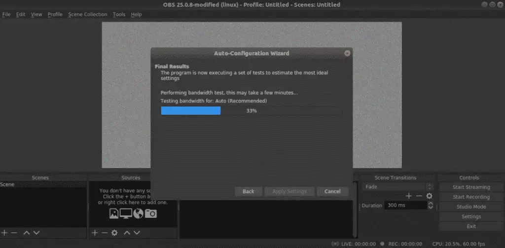 Cómo instalar OBS en Ubuntu 9672_16
