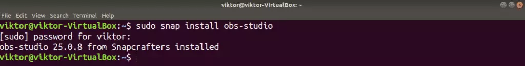 Cómo instalar OBS en Ubuntu 9672_6