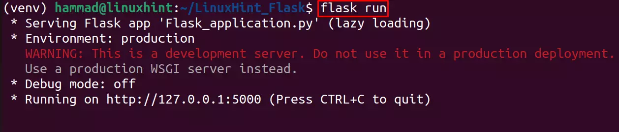 Як усталяваць і выкарыстоўваць Flask на Ubuntu 22.04 967_10