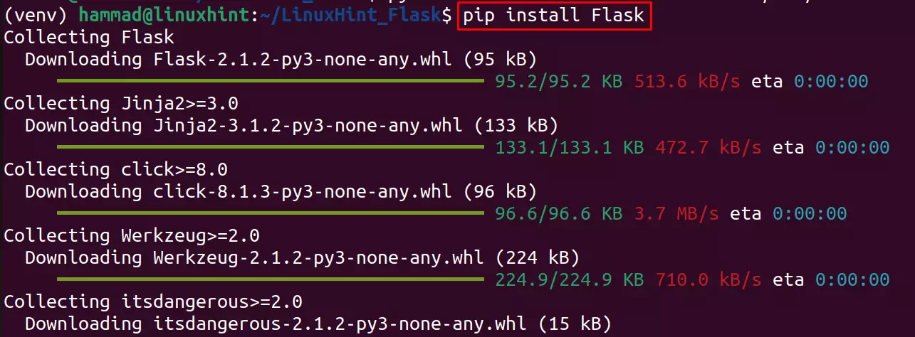 Як усталяваць і выкарыстоўваць Flask на Ubuntu 22.04 967_5