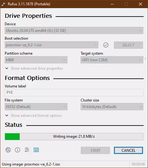 Kako namestiti Proxmox na mini računalnik Odyssey x86 9700_12