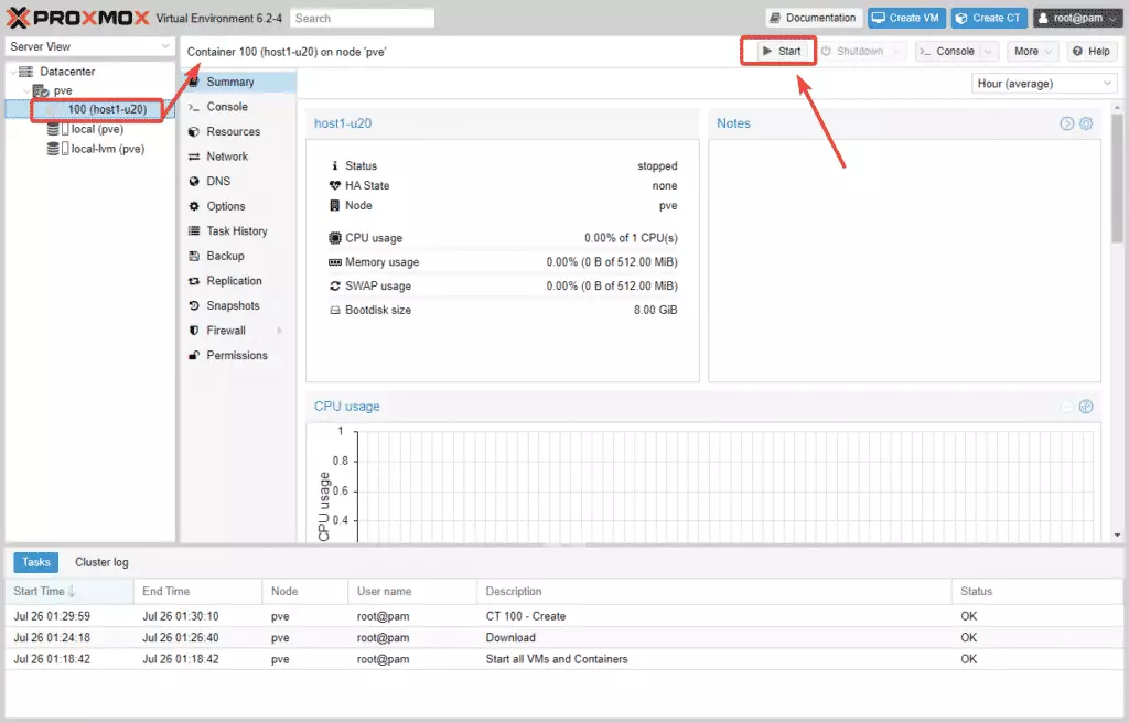 Como instalar o Proxmox no minicomputador Odyssey x86 9700_59