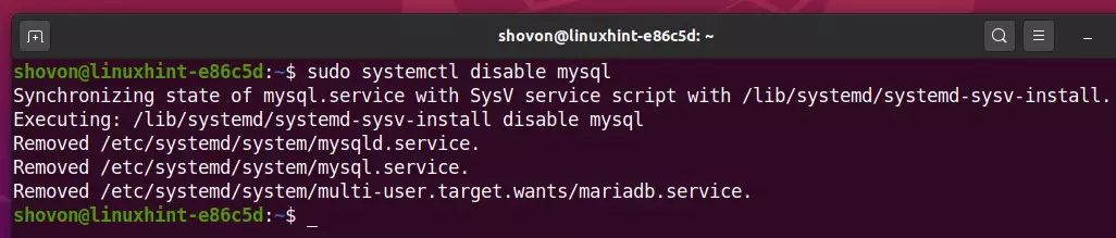 Ubuntu 20.04 LTS da bir nechta MariaDB misollarini ishga tushirish 9704_10