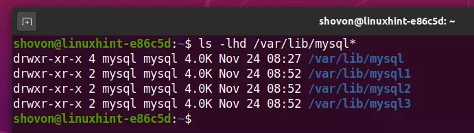 Ubuntu 20.04 LTS da bir nechta MariaDB misollarini ishga tushirish 9704_38