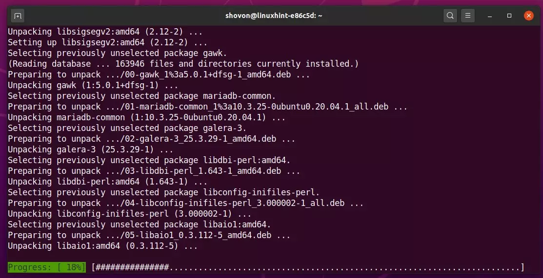 Ubuntu 20.04 LTS da bir nechta MariaDB misollarini ishga tushirish 9704_4