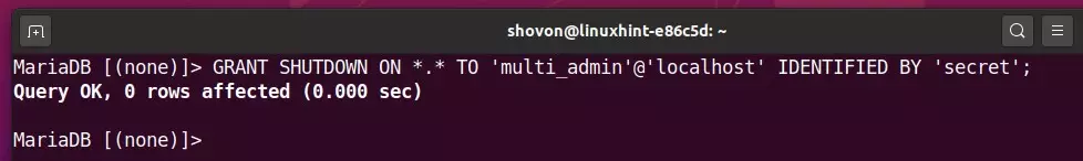 Ubuntu 20.04 LTS da bir nechta MariaDB misollarini ishga tushirish 9704_55