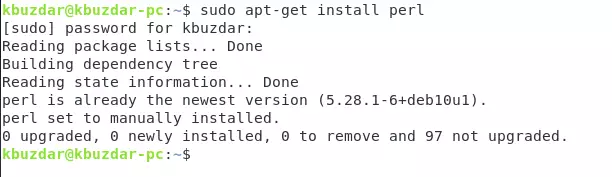 Ինչպե՞ս տեղադրել Perl մոդուլները Debian Linux-ում: 9709_3