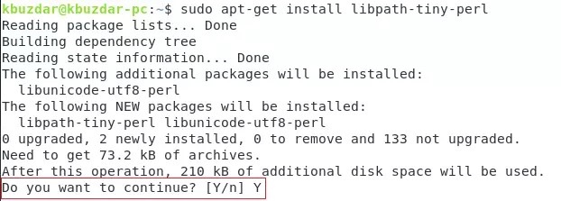 Hur man installerar Perl-moduler på Debian Linux? 9709_7