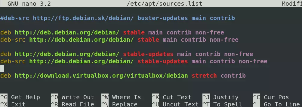 Debian Resources.list'i Anlamak ve Kullanmak 9711_3