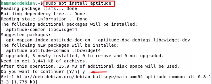 Kuidas installida pakette Debian 11 9714_6