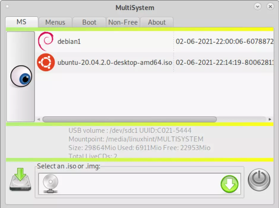 Tsim Multiboot USB Linux nrog Ventoy 9723_16