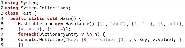 C# હેશટેબલ 9778_3