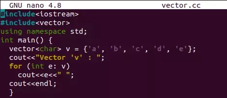Kako ispisati vektor u C++ 9783_4