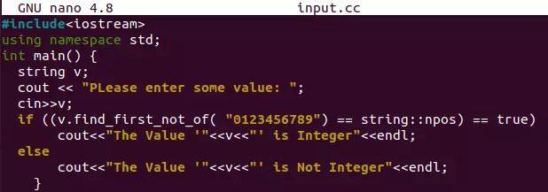 C++ Girişin Int olup olmadığını kontrol edin 9784_6