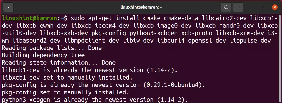 Создавайте красивые настраиваемые строки состояния с помощью Polybar для Ubuntu 20.04 9814_2