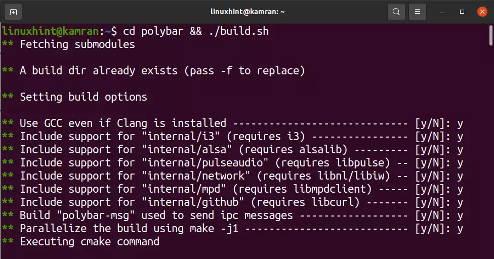 Crea bellissime barre di stato personalizzabili con Polybar per Ubuntu 20.04 9814_5