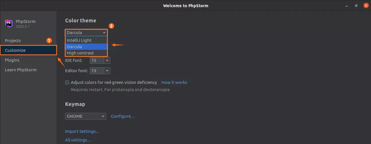 Jinsi ya kufunga PhpStorm kwenye Ubuntu 20.04? 9818_10