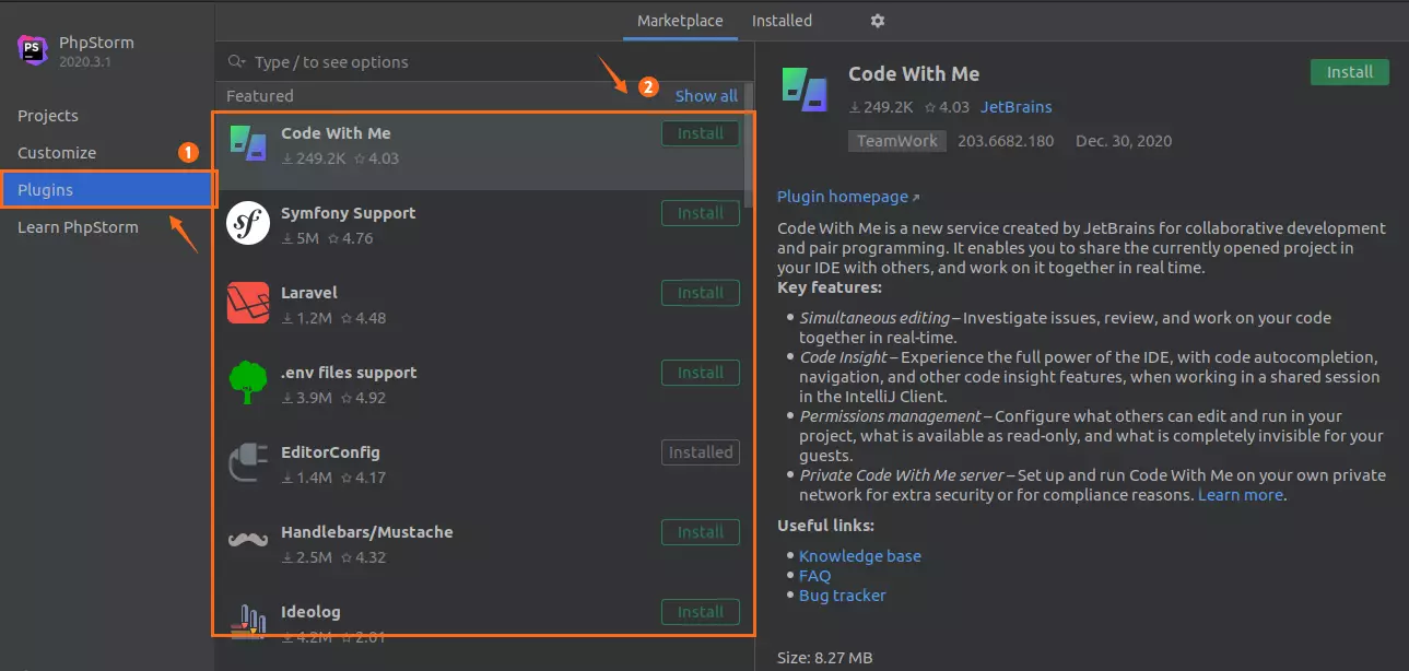 Como instalar PhpStorm en Ubuntu 20.04? 9818_11