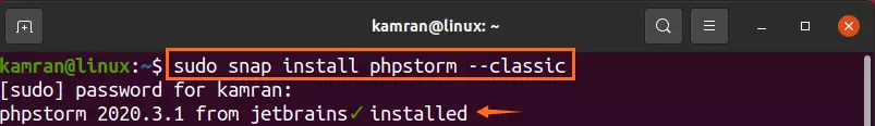 Jinsi ya kufunga PhpStorm kwenye Ubuntu 20.04? 9818_13