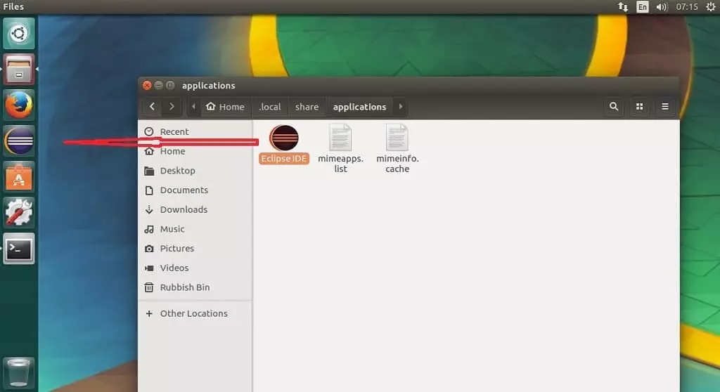 Elipse -ро дар Ubuntu насб кунед