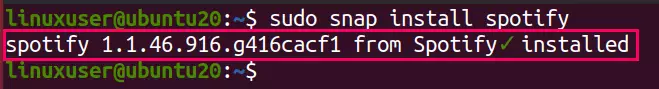 Jak nainstalovat Spotify na Ubuntu 20.04? 9831_4