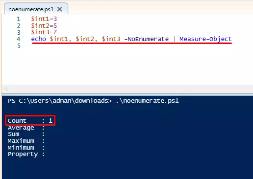 Kako koristiti naredbu Echo u PowerShell-u 9853_12